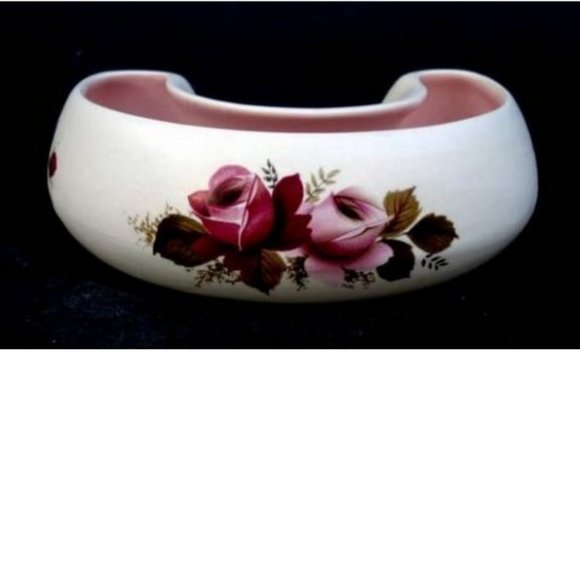 Axe Vale Pottery | Accents | 96s Axe Vale Roses Posey Trough | Poshmark